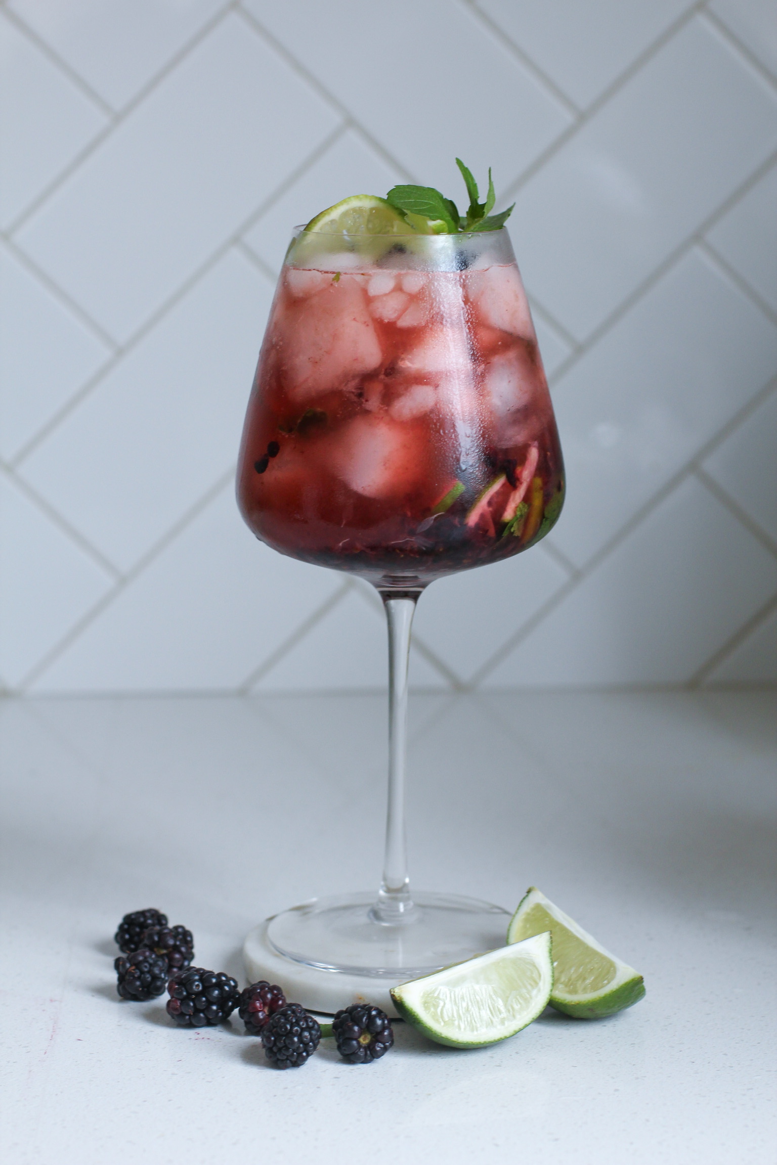 Blackberry Passionfruit Mojito Recipe | Ceres